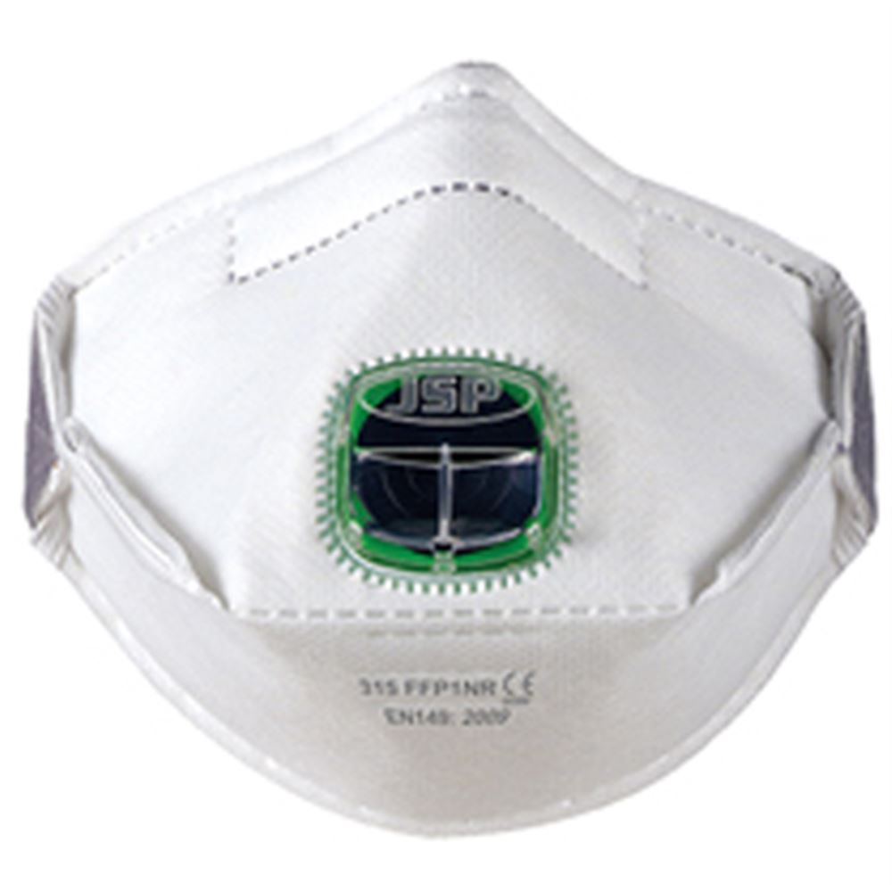 JSP 315 Typhoon FFP1V Fold Flat Disposable Masks (Pack 10)