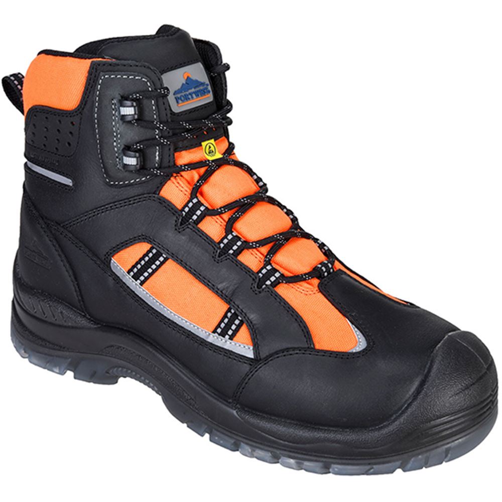 Portwest FC59 Compositelite Retroglo Hi-Vis Boot S3 WR ESD | Safetec